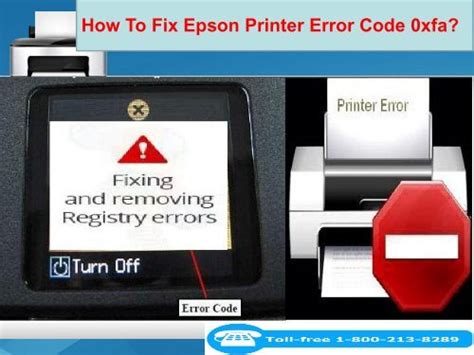 How To Fix Epson Printer Error Code Xfa