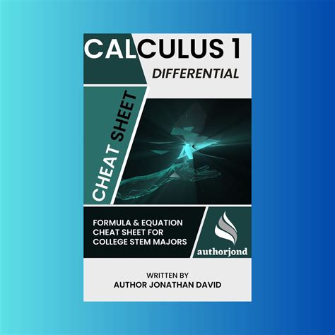 Calculus Equations Sheet