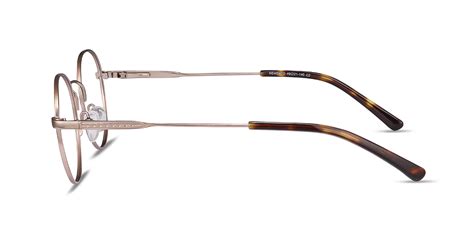 Memento Round Rose Gold Full Rim Eyeglasses Eyebuydirect