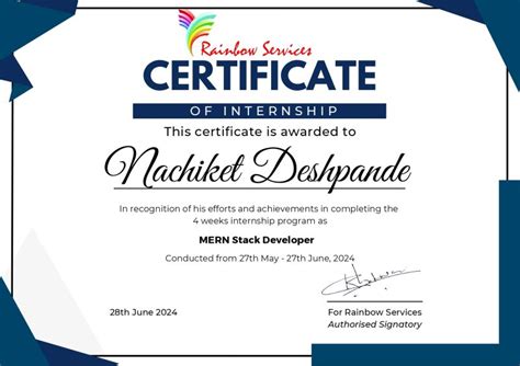 Nachiket Deshpande On Linkedin Onsiteinternship Professionalgrowth