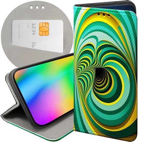 Etui Z Klapk Do Samsung Galaxy A Wzory Iluzja Optyczna Z Udzenie Futera Samsung
