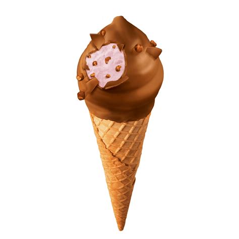 Daim Strawberry 20x150 Ml Krämig Jordgubbsglass Med Knapriga Daim