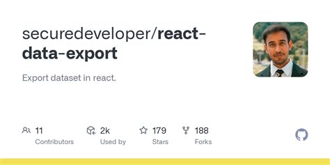React Data Export Simple Excel Export Md At Master Securedeveloper React Data Export Github