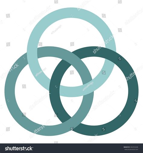 406 3 interlocking circles stock vectors images and vector art shutterstock