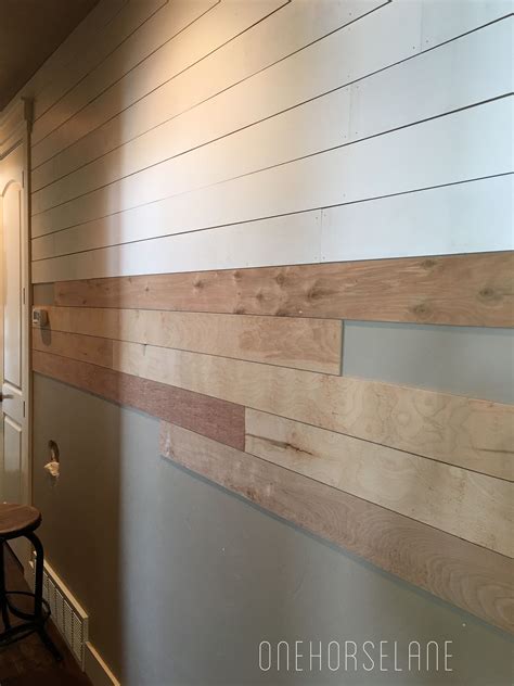 Diy Shiplap Wall Part 1 Easy Affordable And Beautiful Shiplap