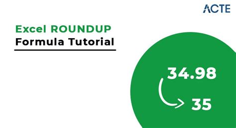 Excel Roundup Formula Tutorial Learn With Functions And Examples