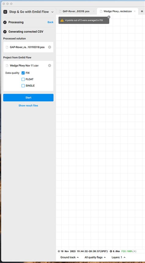 Can I Correct A Csv File With Gcps From A Survey Project In Emlid