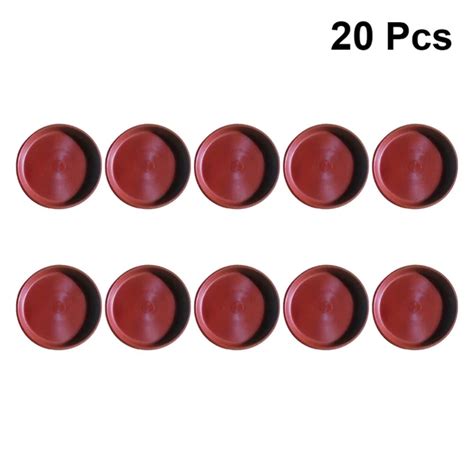 20 Pcs Vasi Per Piante Grasse Mini Sottovaso Da Fiori Piccoli Sauser