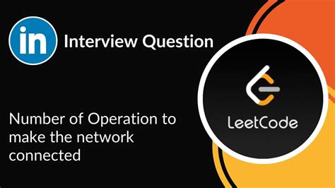 No Of Operation To Make The Network Connected Connected Component Graph Leetcode 1319