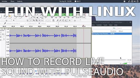 How To Record Live Sound On Linux Fun With Linux 6 Youtube