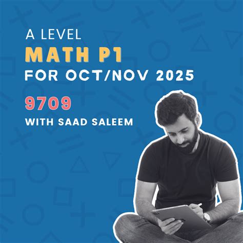 a level math p1 oct nov 2025 mathlete by saad