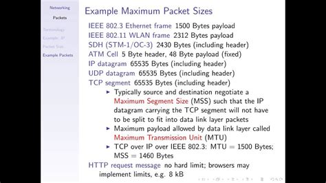 Packets In Networking Part Further Packet Examples YouTube