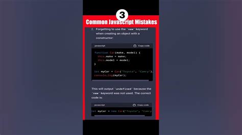 Common Mistakes Javascript Developers Do 🧐 Shorts Mrtechbangalore Youtube