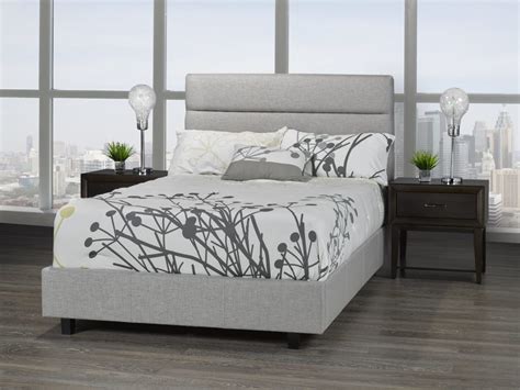 Oscar Platform Bed Grey Arrow Furniture