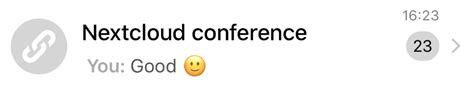 Show Last Messages Actor · Issue 2700 · Nextcloudspreed · Github
