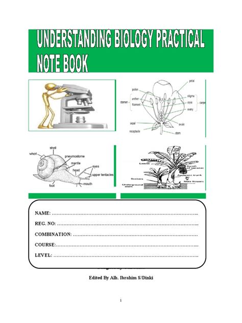 Biology Practical Notebook Pdf Anatomical Terms Of Location