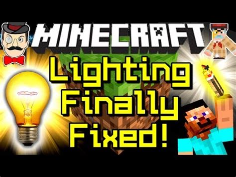 Minecraft News Lighting Glitch Finally Fixed Youtube