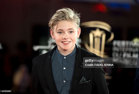 Actor Baldur Einarsson Attends The 16th Marrakech International Film Foto Jornalística