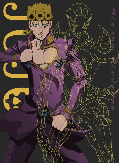 Jojo的奇妙冒险：黄金之风 乔鲁诺·乔巴纳寒斐 站酷zcool
