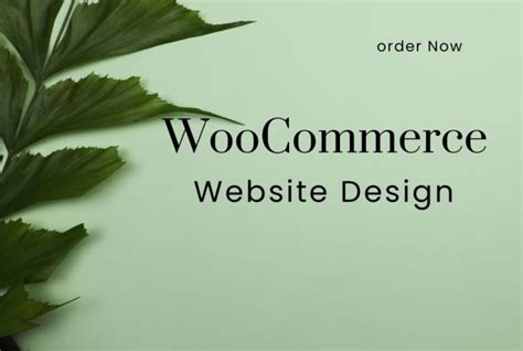 Design Woocommerce Website Wordpress Ecommerce By Tandintatey Fiverr