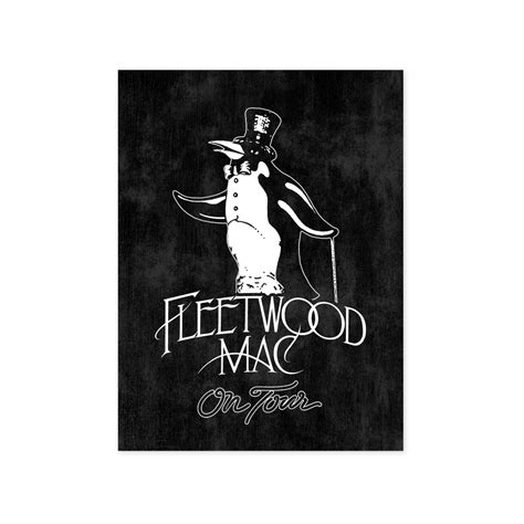 Fleetwood Mac Classic Penguin Poster Fleetwood Mac Us