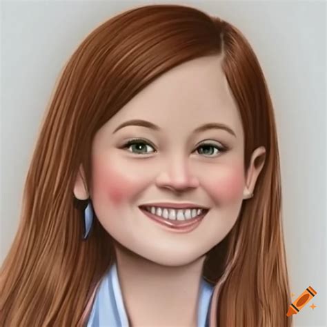 Close Up Portrait Of Mabel Pines On Craiyon