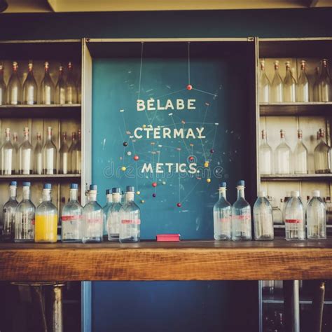 Chemical Education An Illustrated Representation Generative Ai Stock Image Image Of