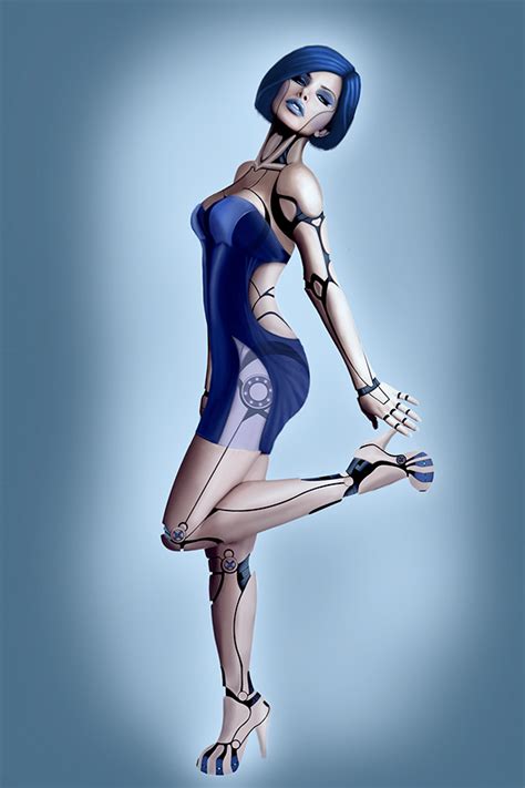 Female Android On Behance