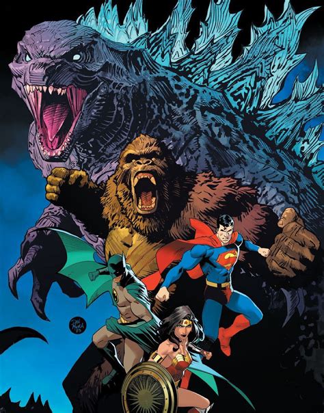 Dc Announces Justice League Vs Godzilla Vs Kong At San Diego Comic Con