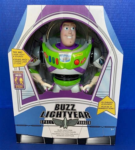 Disney Store Toy Story Buzz Lightyear Interactive Talking Action Figure