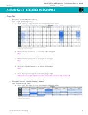 Copy Of CSP U L Exploring Two Columns Activity Guide Pdf Copy Of CSP U L Exploring Two