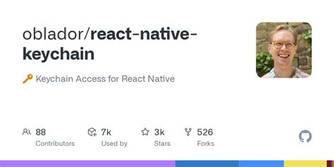 Github Obladorreact Native Keychain Key Keychain Access For React