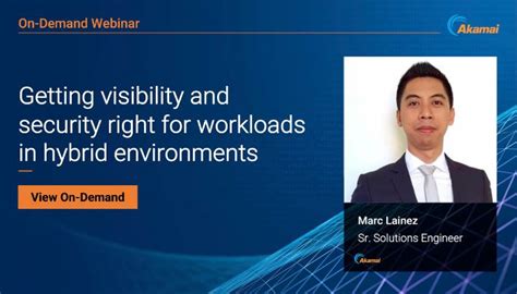 Mike Elizondo On Linkedin Getting Visibility And Security Right For Workloads In Hybrid