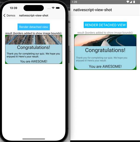 Rendering Nativescript Angular Templates And Components Into Images