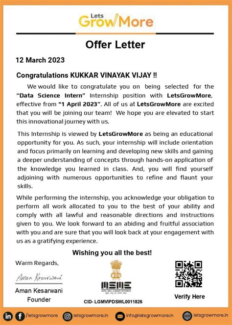 Vinayak Kukkar On Linkedin Opportunity Community Learning Share