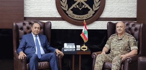 قائد الجيش استقبل السفير الأسترالي وعرض مع زكي التطورات على الحدود الجنوبية