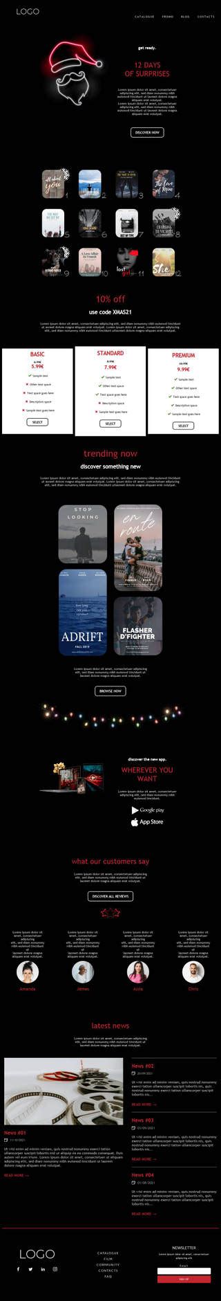 free html page templates beefree