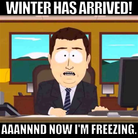 Meme Its Freezing