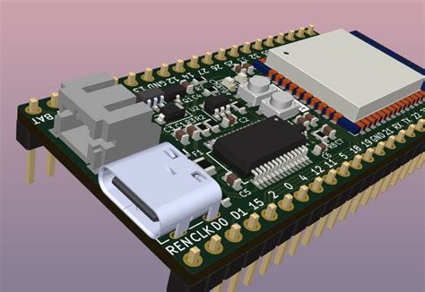 【電子工作 Esp32】esp32 Devkitcをベースに付加機能を付けた自作esp32開発ボードを製作しようと考えています