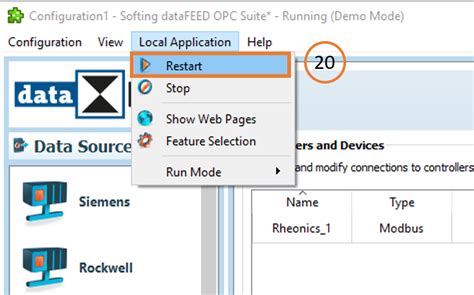 Modbus Tcpip Integration With Datafeed Opc Server Modbus Rheonics