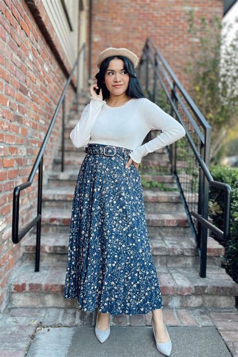 Fall Maxi Skirt Outfits Stylish Jackets Cozy Sweaters Perfect Outfit Winter Fashion Latest