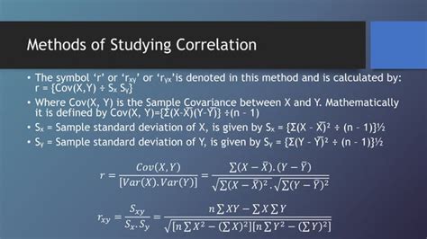 Biostatistics Correlation Explanationpptx Physics Science