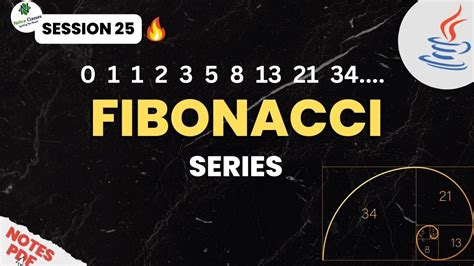 session 25 program to print fibonacci series of n terms in java java training youtube