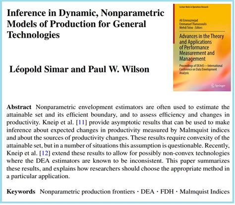 Data Envelopment Analysis On Linkedin Nonparametric