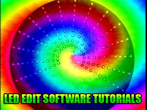 LED EDIT Software Tutorials Programming Pixel LED Learn It Step By Step