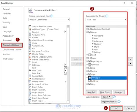 How To Set Menu Bar In Excel