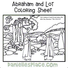 Abraham And Lot Bible Crafts