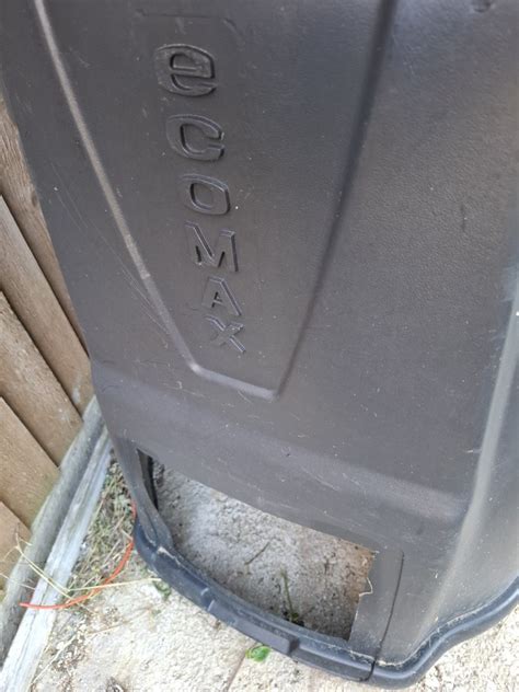 Ward Ecomax Composter Bin 220l Black Food Waste Recycling Garden