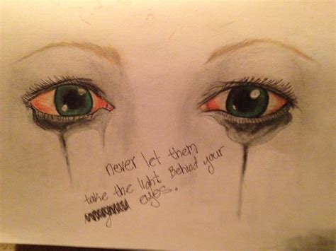 Crying Eyes Sketch Step By Step ~ How To Draw A Realistic Eye Crying