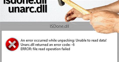 Unarc Dll Error Code 11 While Installing Games Legsark